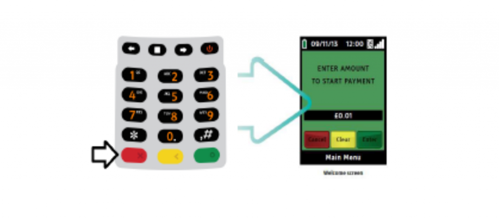 Spire Manual Terminal Update - EVO Payments
