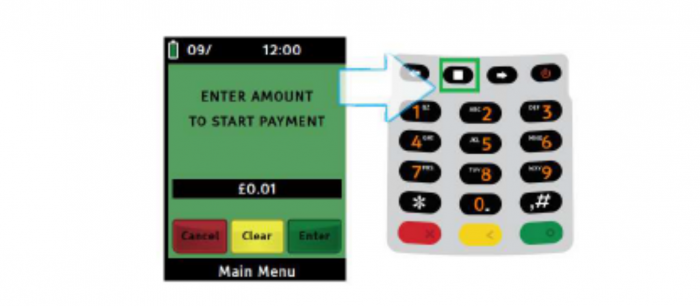 Spire Manual Terminal Update - EVO Payments
