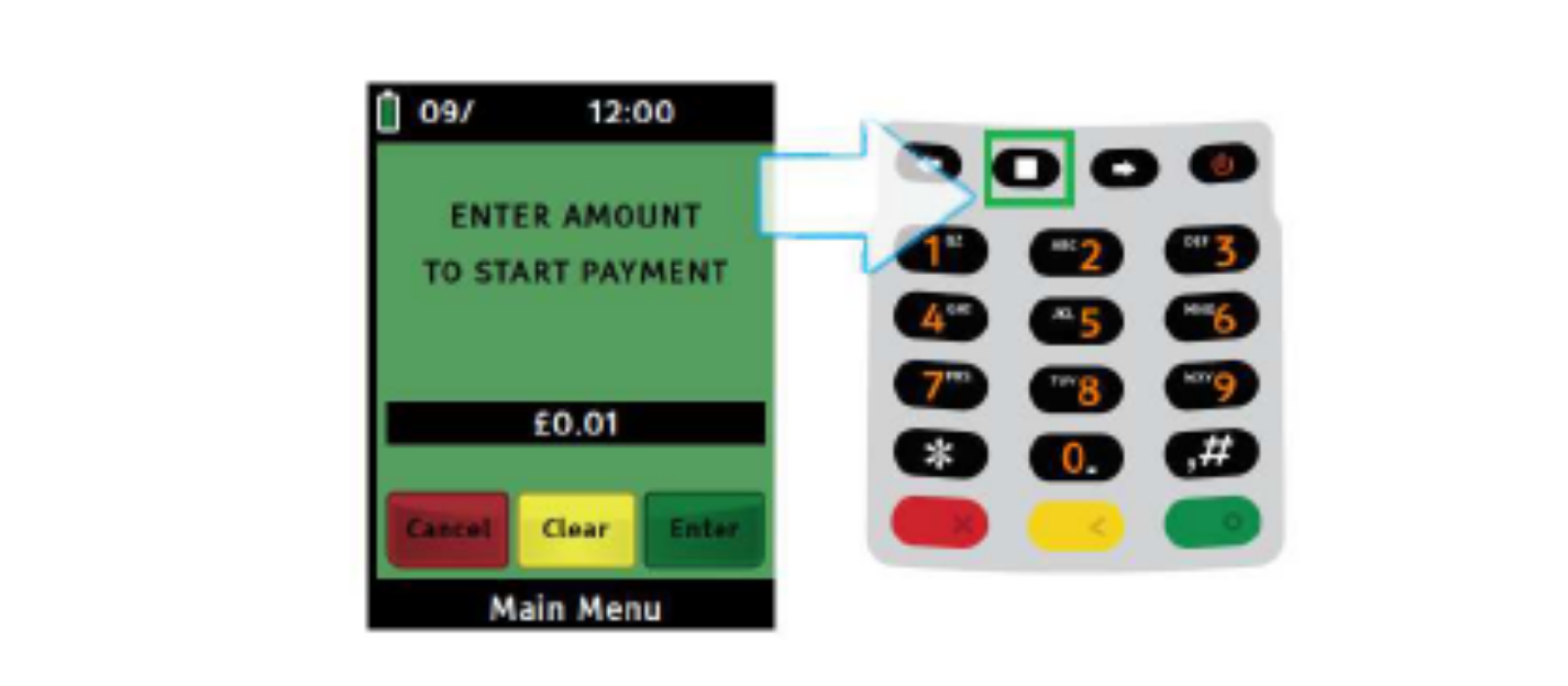 Spire Manual Terminal Update - EVO Payments